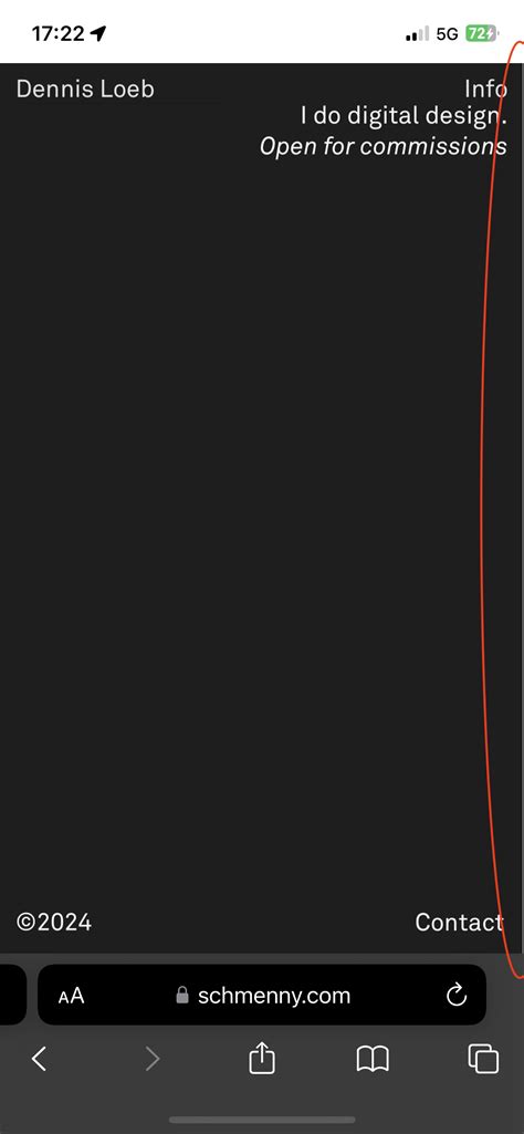 Mobilesafari Shows 1 Pixel Gap Lay Theme Forum