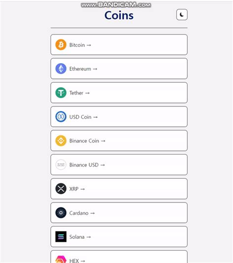 GitHub heodokyung react coin list 코인 시세를 보여주는 React 프로젝트 입니다