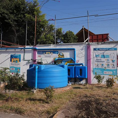 Nezahualcóyotl Implementa Sistema De Captación De Agua Pluvial En
