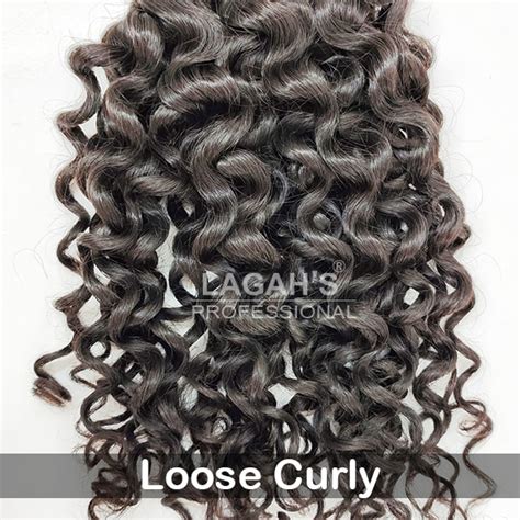 Loose Curls Steam Processed Texture Of Indian Virgin Human Hair