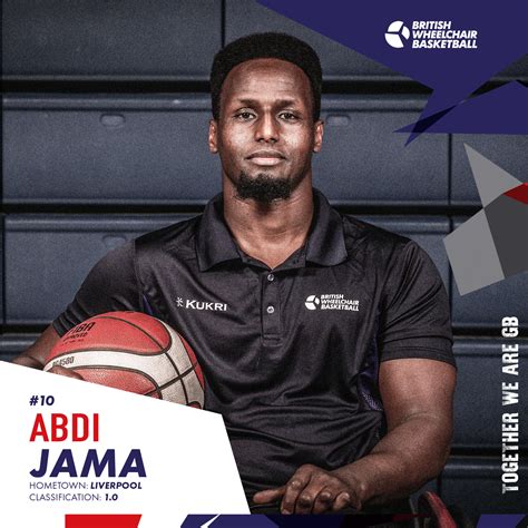 Abdi Jama British Wheelchair Basketball