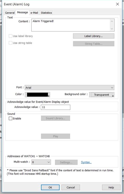 TechTip Sending Alarm Emails From A Weintek HMI