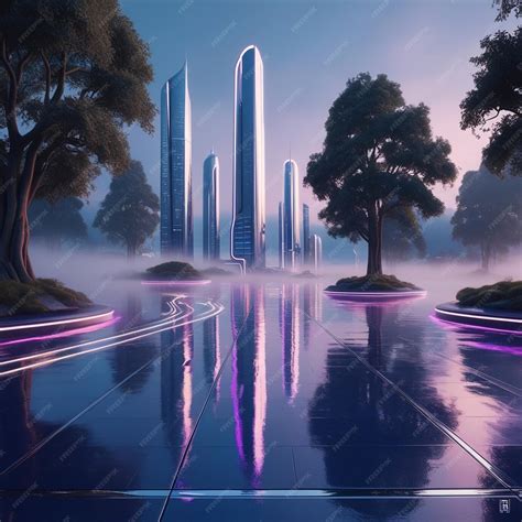 A Futuristic Desktop Background Rendered In Stunning Premium Ai