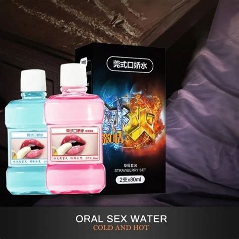 Nước Tình Yêu Oral Sex Water Chính Hãng Băng Hỏa Vị Bạc Hà Và Dâu Nữ