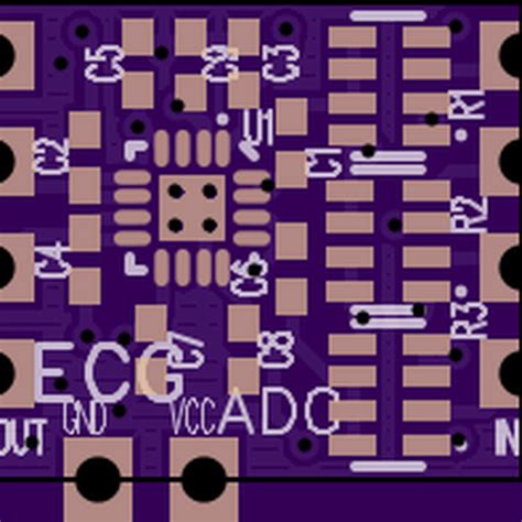 Ecg Adc Buffer Flex Module