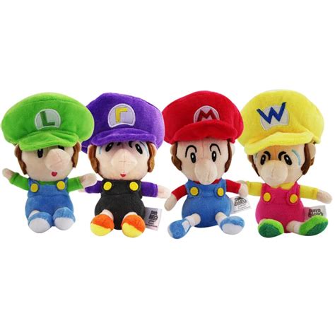 Baby Mario And Baby Luigi Plush