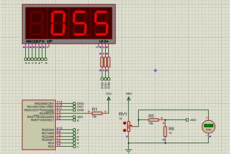 Digital Voltmeter Using PIC Micro Controller Embedded Laboratory