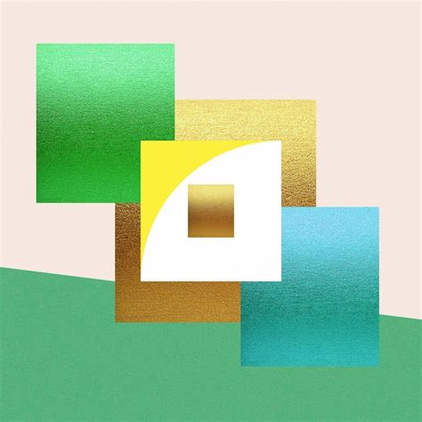 Premium Photo Abstract Modern Geometric Colorful Folium Background