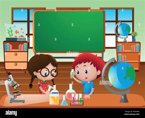 Science Classroom Clip Art