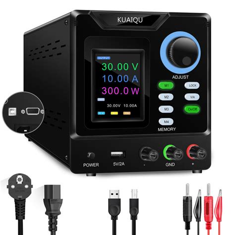 KUAIQU DC Power Supply Laboratory Adjustable RS Lab Programmable V V Voltage Regulator PC