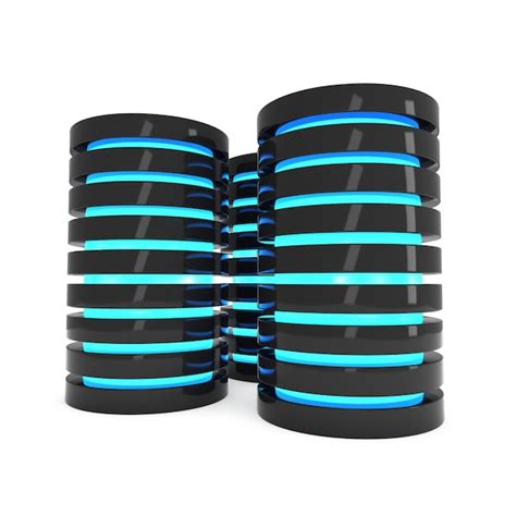 Premium Photo Futuristic Server Hard Disk And Database Or Battery Cell