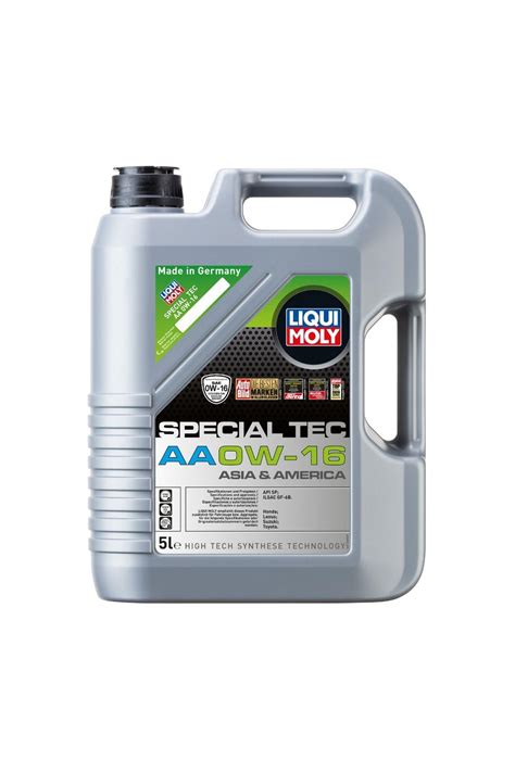 LIQUI MOLY 0W16 Motor Yağı Special Tec AA 5 Litre 21328