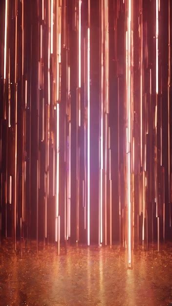 Abstract Lights Comosition Premium Ai Generated Image