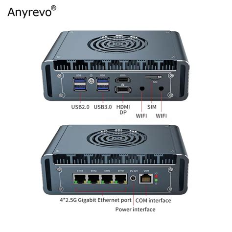 4x Intel I226 V 2 5g Lan 12th 4intel I226 2 5g Lan 12th I7 1235u 1265u นุ่มเราเตอร์ Pentium 8505