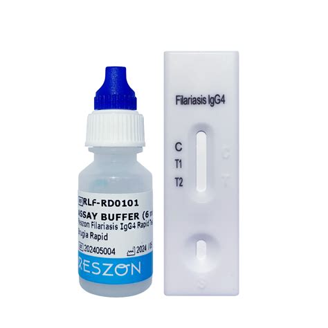 Lymphatic Filariasis Rapid Test Kit Manufacturer Reszon
