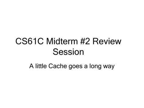 Ppt Cs C Midterm Review Session Powerpoint Presentation Free