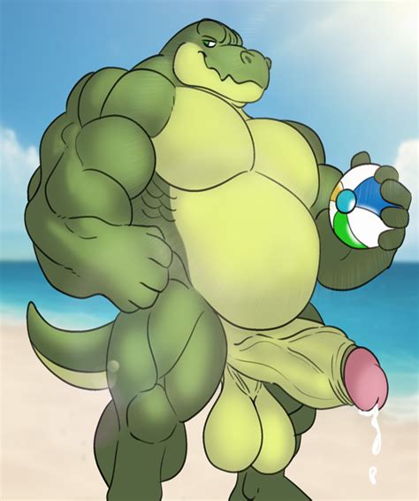 Rule 34 Anthro Ball Balls Beach Beach Ball Big Balls Big Penis Bodily