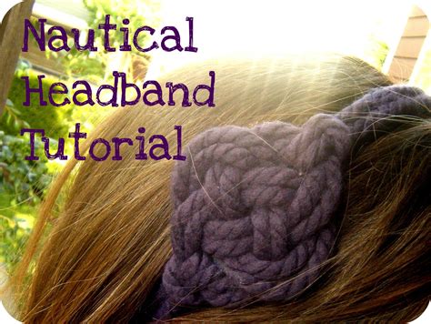 You Seriously Made That Nautical Headband Tutorial