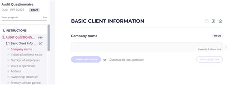 How To Make An Audit Questionnaire Free Template Included
