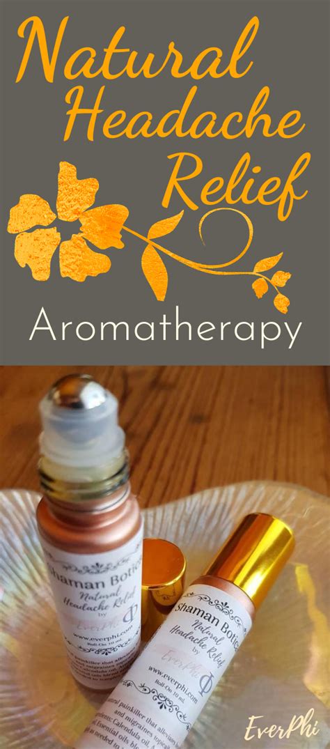 Natural Headache Relief Roll On Aromatherapy Everphi Shop Natural