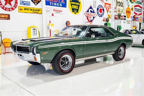 1969 Amc Javelin Sst Green 343 Ci V8 4 Speed Manual 11446 Miles Used