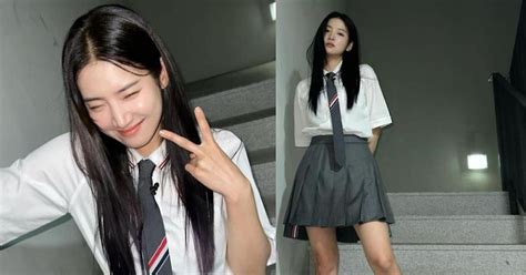 한국 여자 연예인중 교복패션이 가장 예쁘다고 평가받는 이 여배우 필더무비