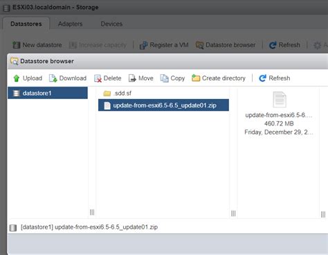 Offline Manual ESXi Upgrade Via CLI VExpert Consultancy