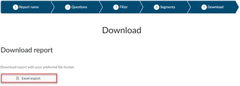 Add New Segmented Excel Report Survalyzer Help Center