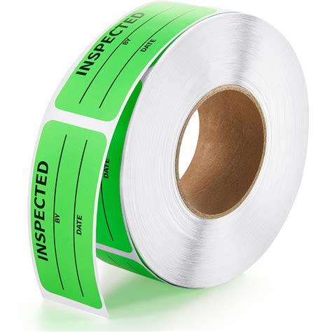 Buy 1 X 2 25 Inch Quality Control Inventory Labels 600 Labels Per Roll