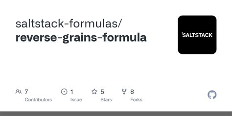 Github Saltstack Formulas Reverse Grains Formula