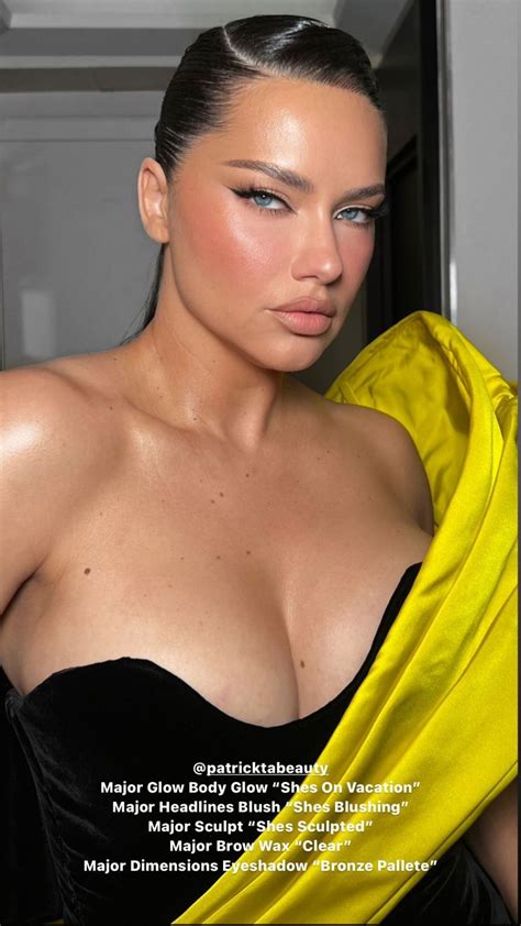 Adriana Lima Big Cleavage Of The Day