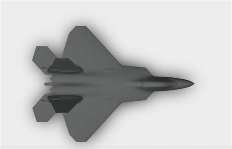 Stl File F22 Aircraft Lockheed Martin 3d Printing Etsy