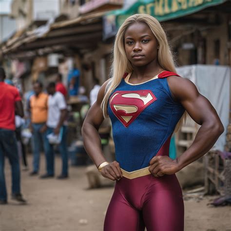 African Supergirl By Fitjess On Deviantart
