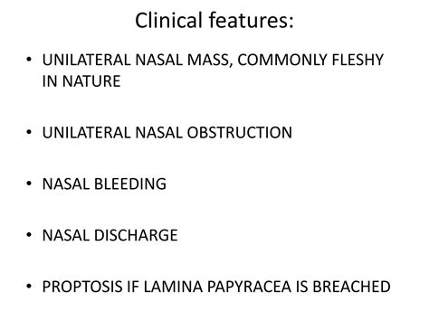 Benign Neoplasm Of Nasal Cavity Pptx