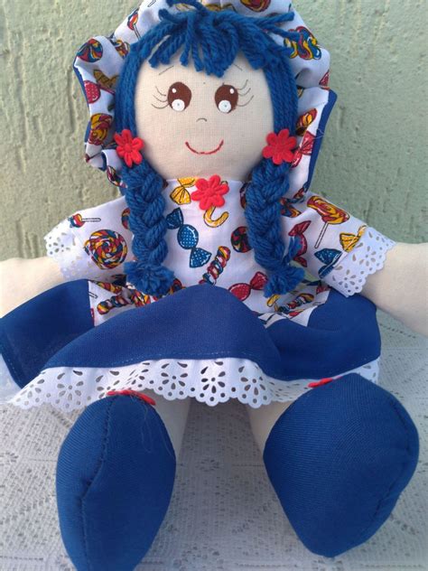 Boneca De Pano Artesanal 30 Cm Elo7 Produtos Especiais