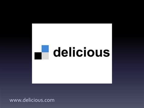 Delicious Ppt Ppt
