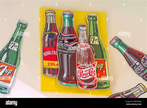 Advertising Signs For Classic Colas In Loris American Diner Sutter