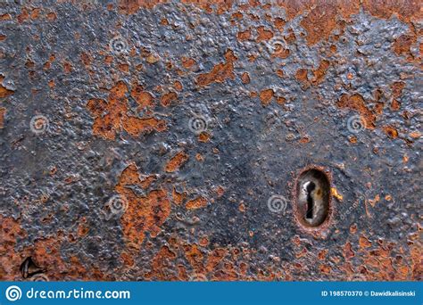 Old Grunge Corroded Rusted Metal Wall Texture Royalty Free Stock Image