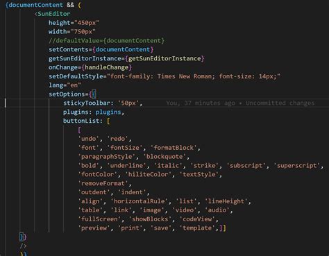 Sun Editor React Font Style Problems · Issue 1045 · Jihong88