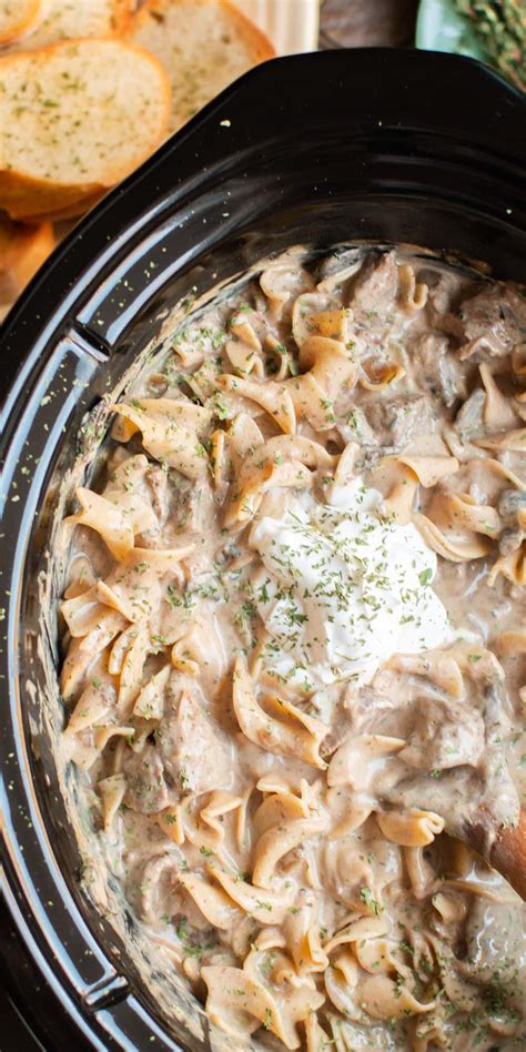 Slow Cooker Beef Stroganoff The Magical Slow Cooker