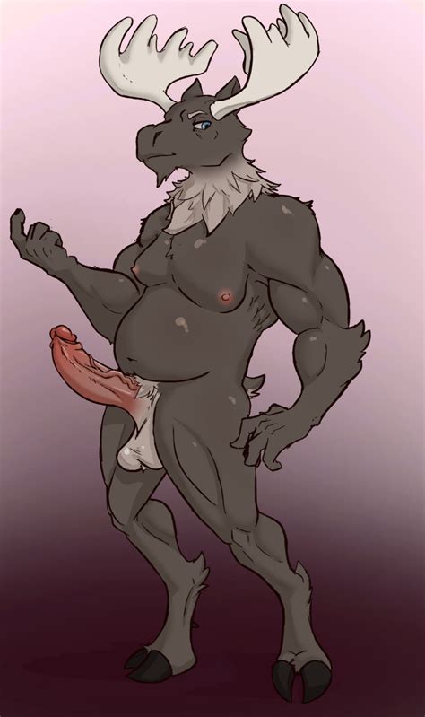 Rule 34 Absurd Res Anthro Antlers Balls Capreoline Cervid Cloven