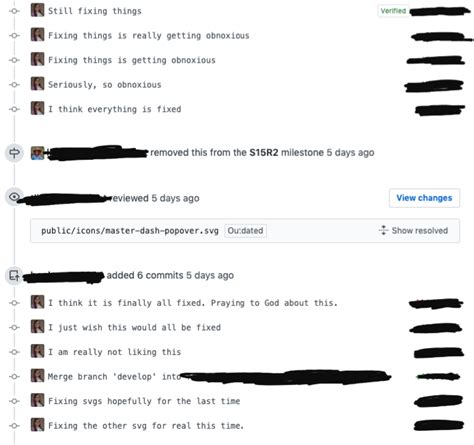 Let The Commit Messages Show That You Are A Real Developer R Programmerhumor