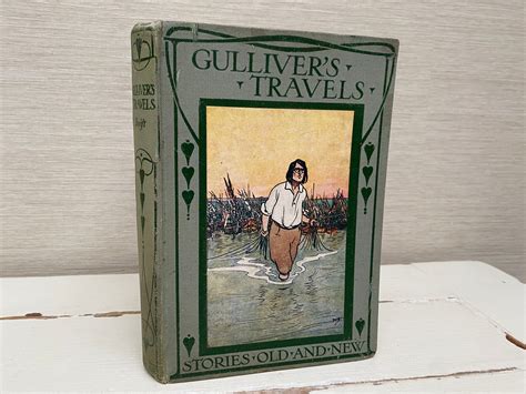 Gullivers Travels In Lilliput And Brobdingnag Antique Hardback Etsy UK