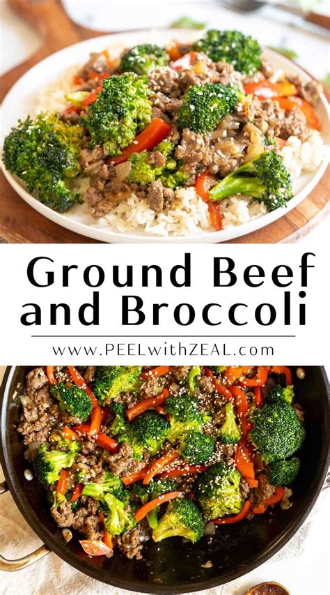 The Best Easy Ground Beef And Broccoli Stir Fry Stir Fry Recipe