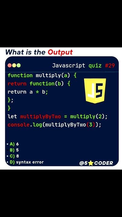 29 Javascript Coding Questions Javascript Quiz Javascriptquiz