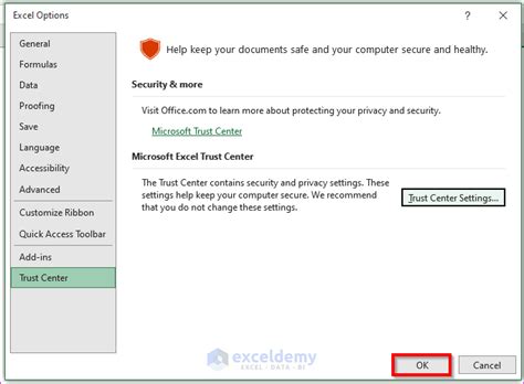 Macro Settings In Excel Dealing With Grey Outs ExcelDemy