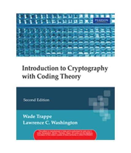 pre owned introduction to cryptography with coding theory