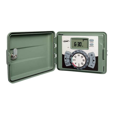 Orbit Timer Quick Start Manual Pdf Download Manualslib