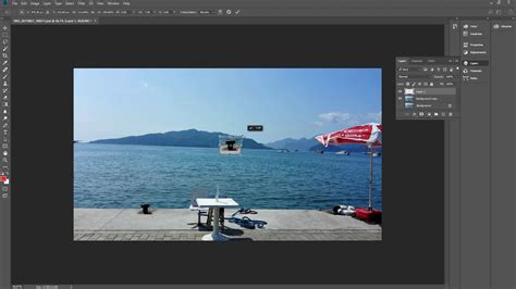 How To Skew An Image In Photoshop Cc Youtube