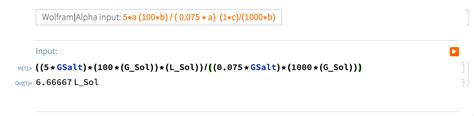 Using Variables With Name Longer Than One Letter In Wolfram Alpha Web